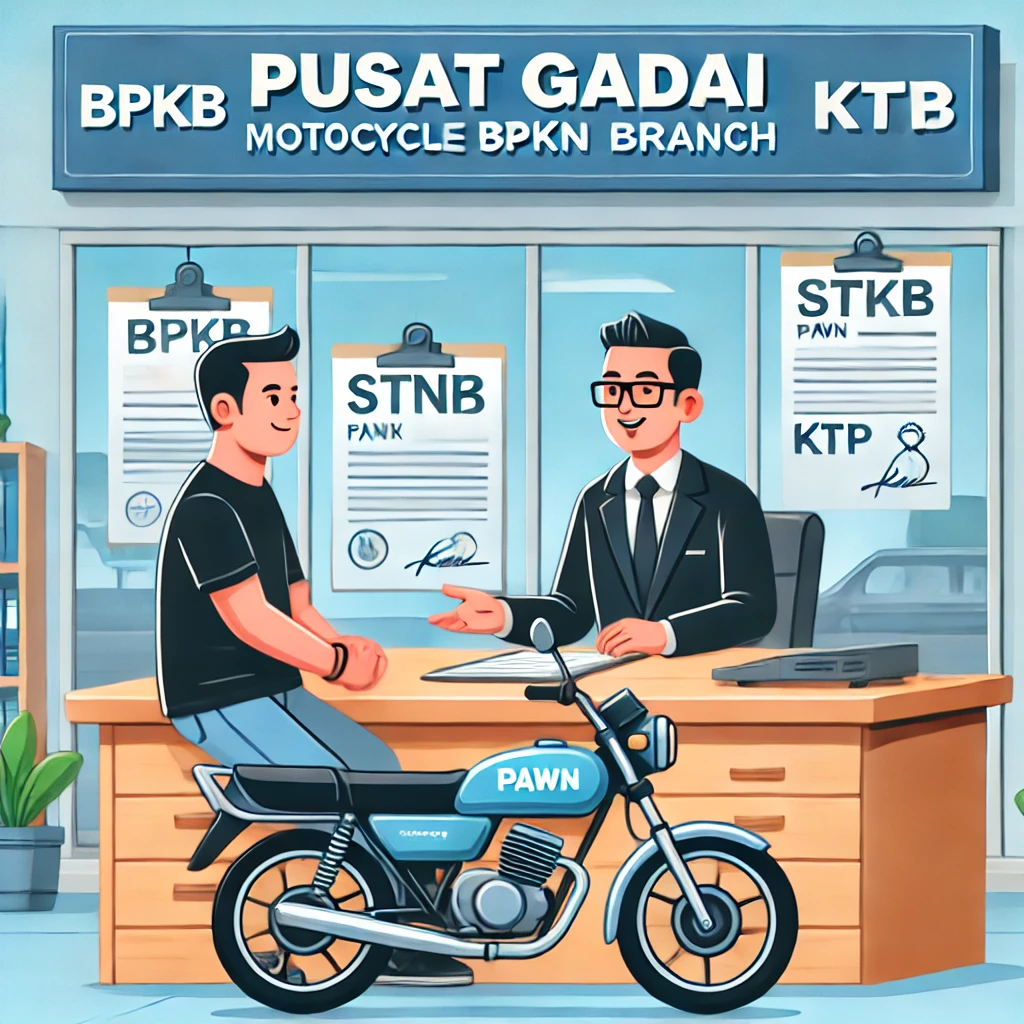 Cara Gadai BPKB Motor di Pusat Gadai - Finago.id