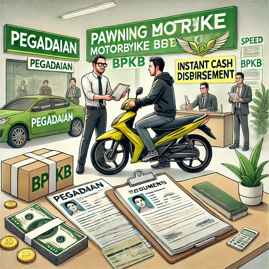 Gadai BPKB Motor di Pegadaian Langsung Cair - Finago.id
